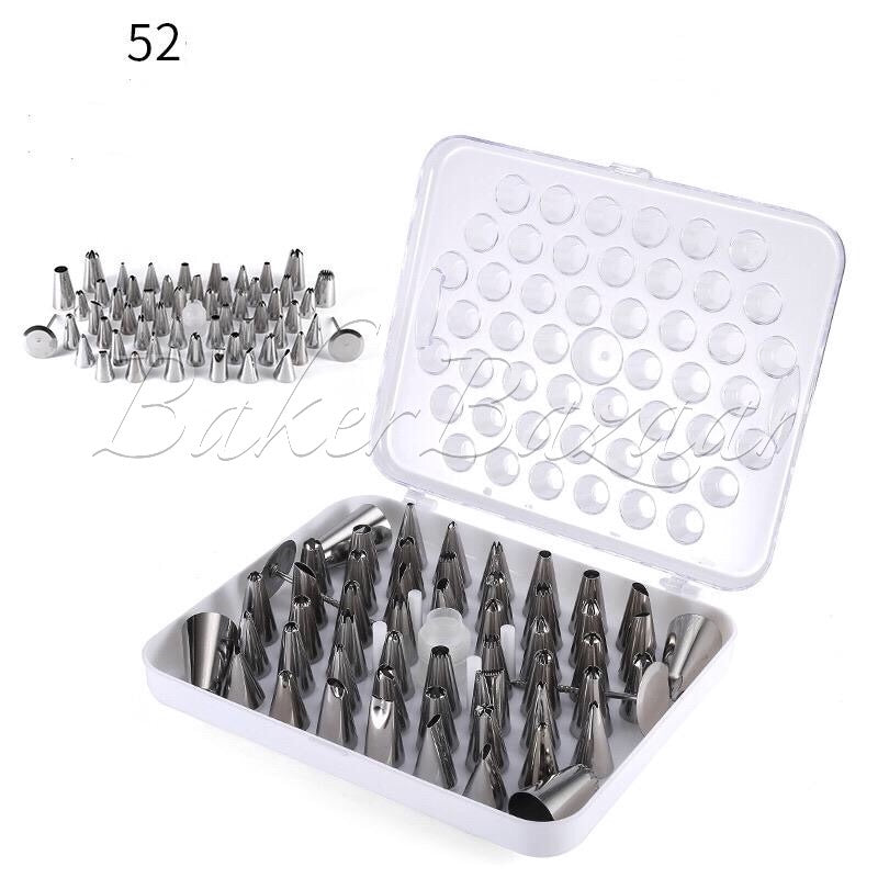 52 Pcs Nozzle Set, 52 in 1 Icing Nozzle Set – Baker Bazaar