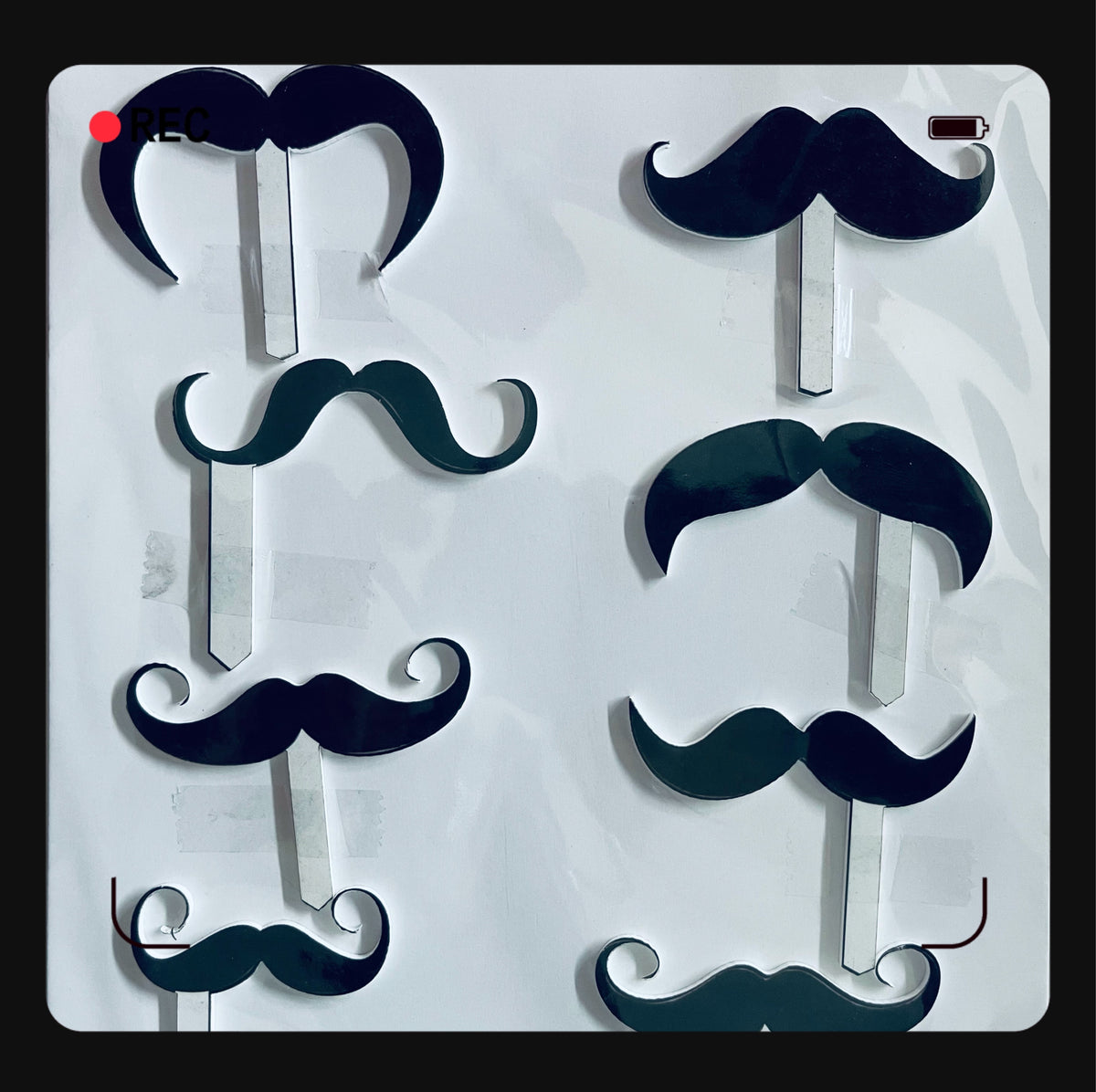 Cartoon Characters Cake Toppers Mustache – Baker Bazaar